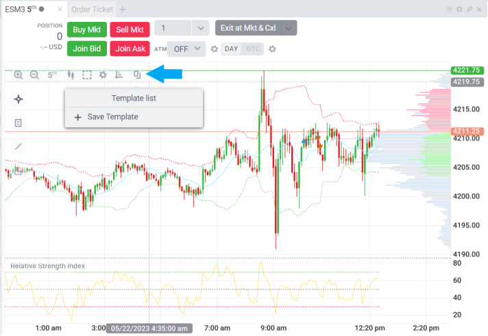 How Can I Save A Chart Template Tradovate LLC